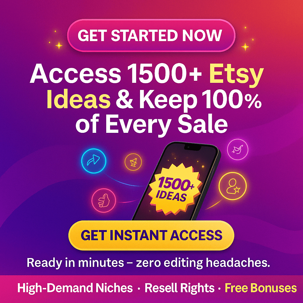 1500+ Etsy Digital Products Ideas bundle – Digital Plr Prime
